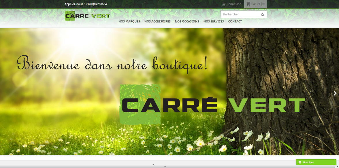 Accueil Carré vert - Carré vert